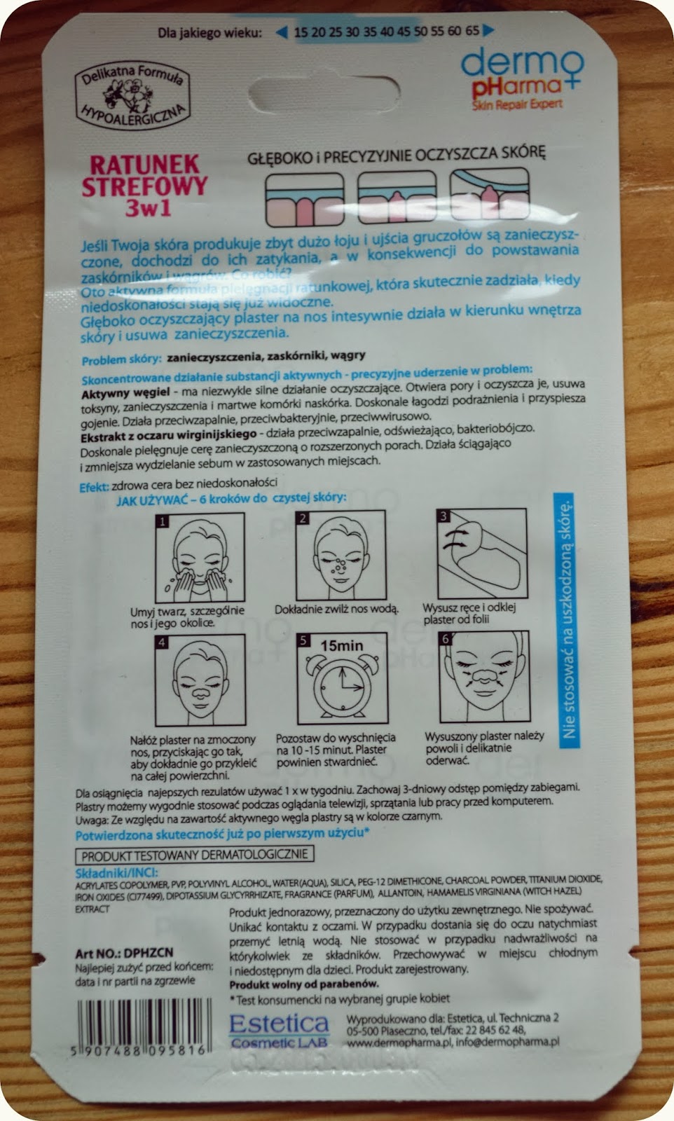PaulinowyBlog: Głęboko oczyszczający plaster na nos Dermo pHarma+ ...