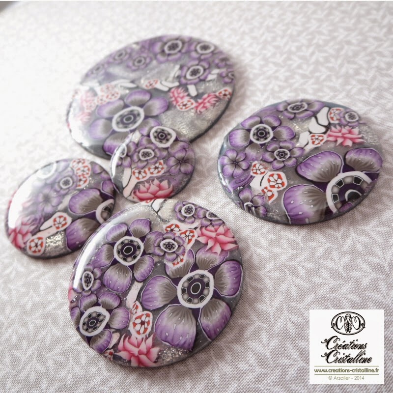 Fimo Cristalline, tuto et bijoux en polymère: novembre 2014