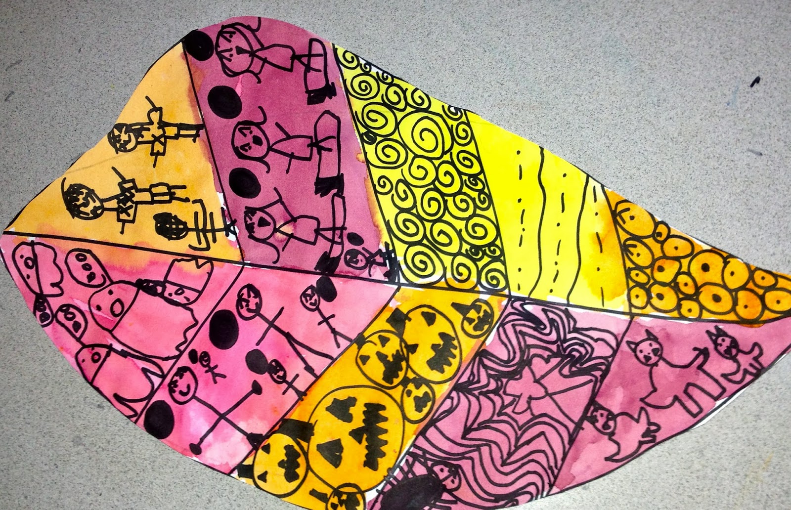 Expression of Imagination: Fall Art by Second Grade