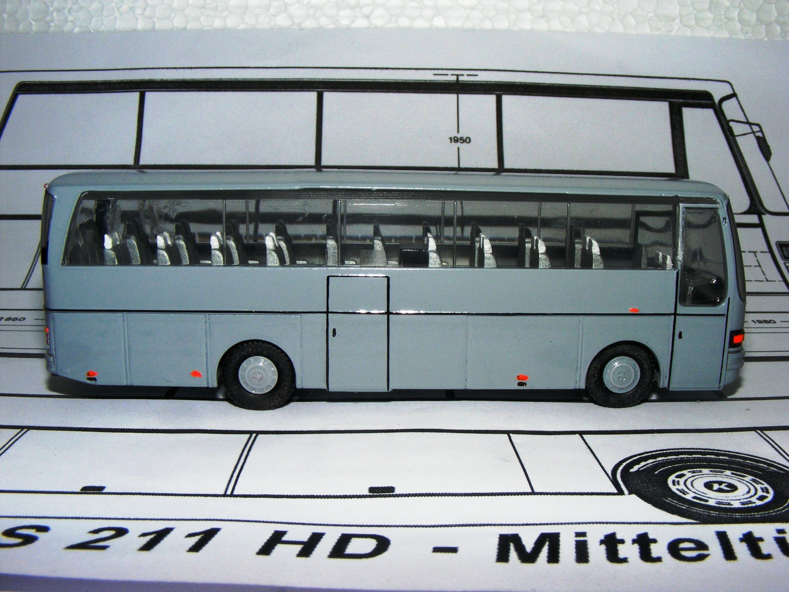 PORTUGAL BUSES DESIGN: Projecto: Setra S 211 HD - Terminado / Finished