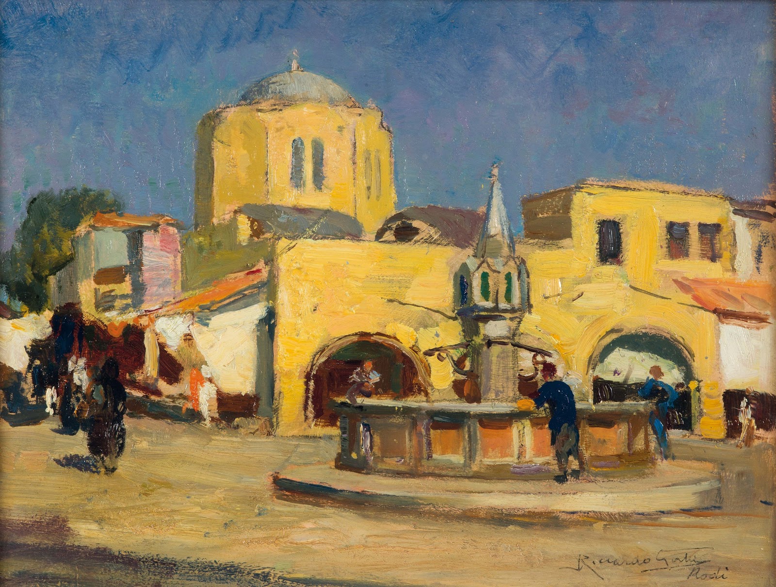 Riccardo Galli (Italian painter, 1869-1944) | Tutt'Art@ | Pittura ...