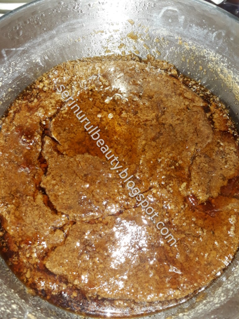 Healthy Nurul Beauty: My brown pandan pudding today.