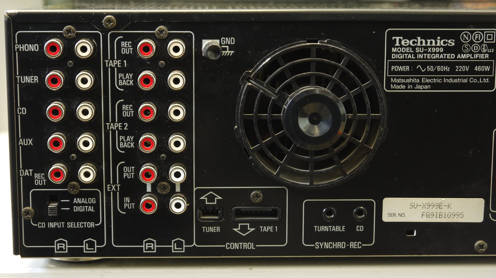 Technics SU-X999 - Integrated Amplifier | AudioBaza