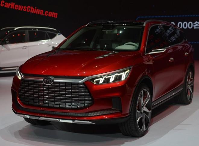 BYD Dynasty Electric Concept Is A Surprisingly Good-Looking SUV