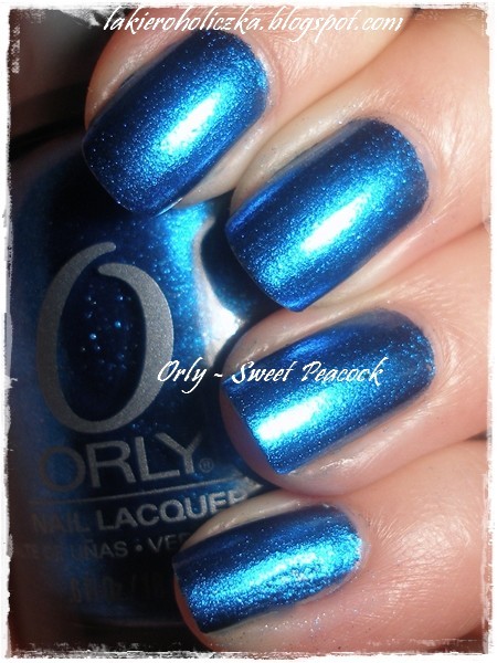 Confessions of a Polishaholic: Orly - Sweet Peacock