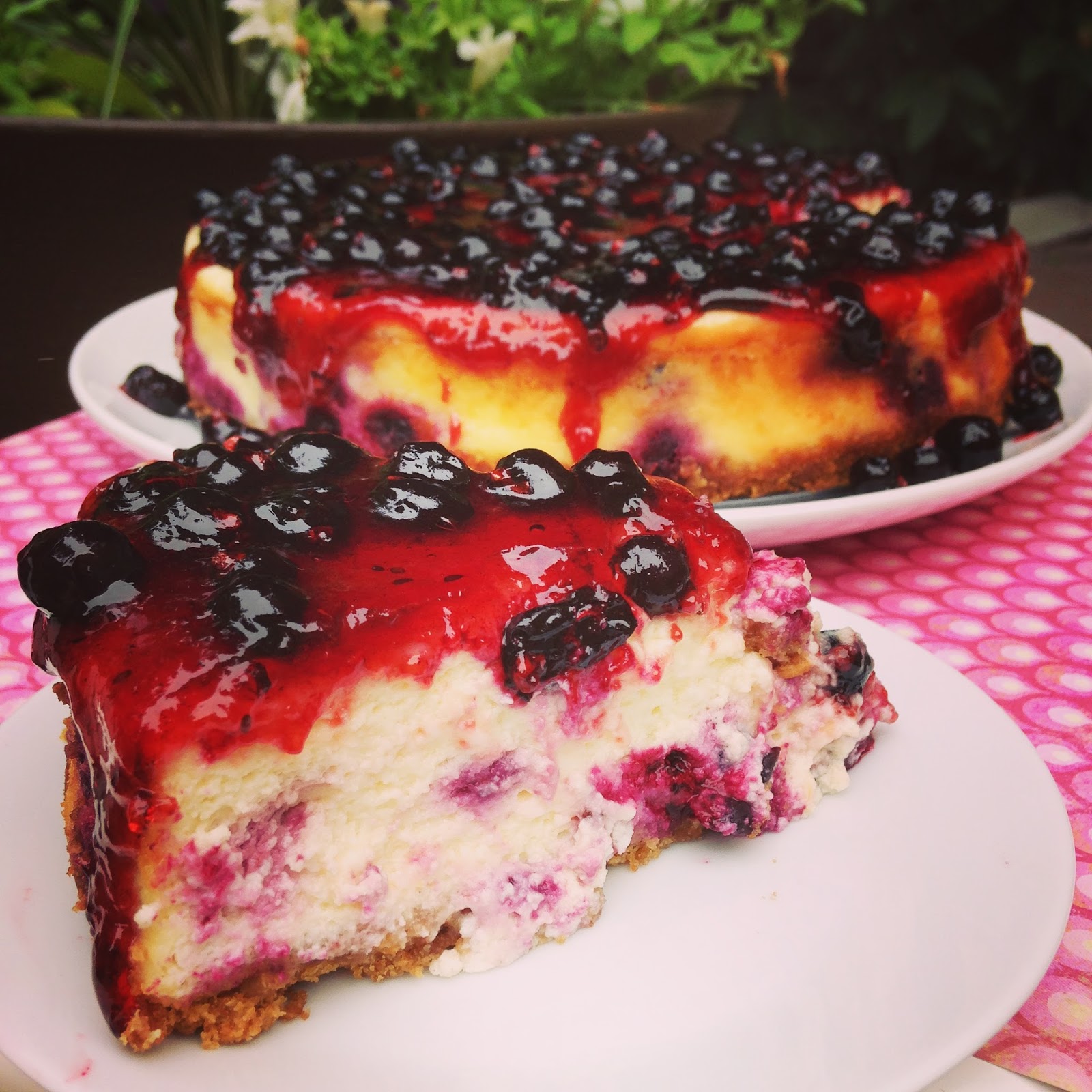 Cultural Cooking: Black Currant Cheesecake