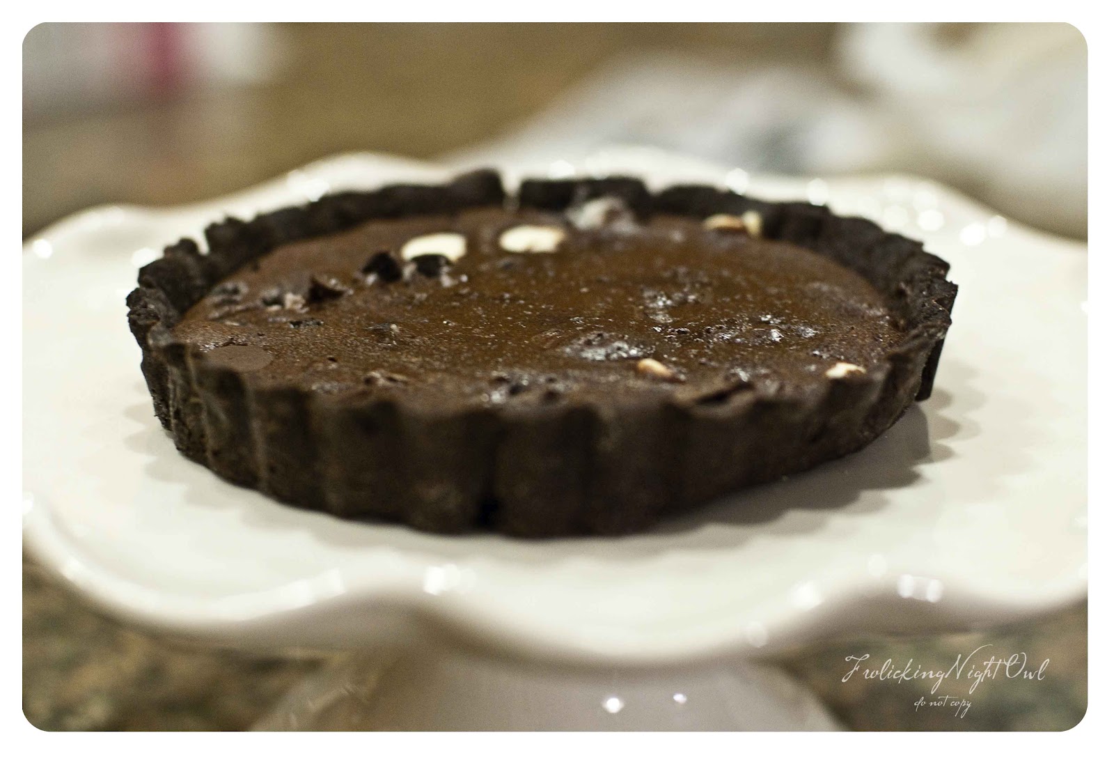 Frolicking Night Owl: Chocolate Truffle Tartlets - Tuesdays with Dorie
