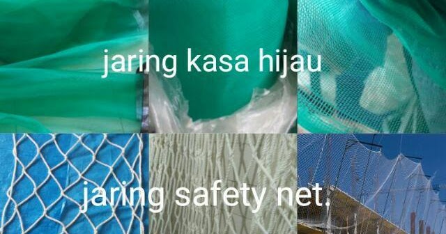 Tenda Jaring Terpal: Jenis jenis jaring-pengaman-bagunan