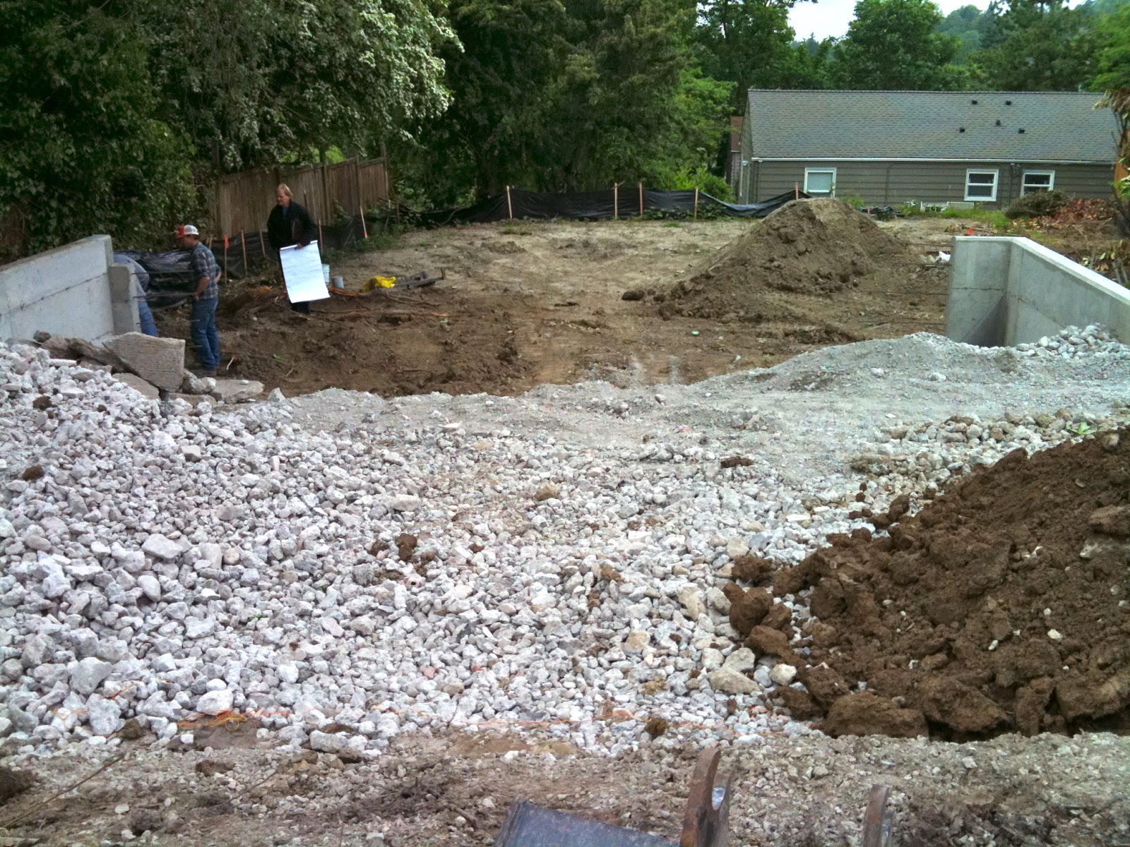 The Viretta Park Residence: Driveway/Foundation Update