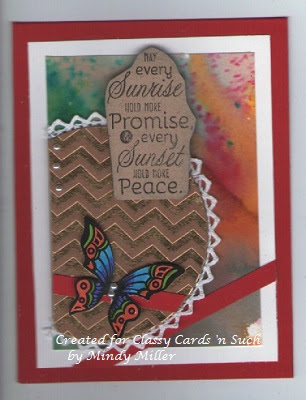 Classy Cards 'n Such: Sunrise & Sunset