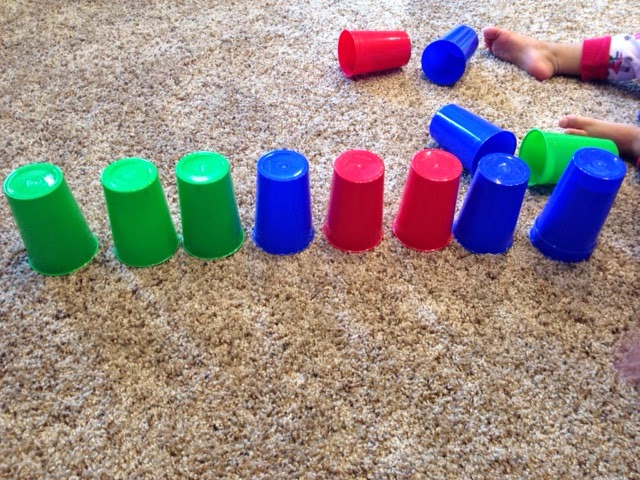 "You Can Do It" Homemade Developmental Toys and Activities: Cup Stack ...