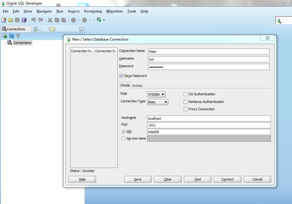 Create and configure Oracle Database 11g for WebCenter Sites 11g ...