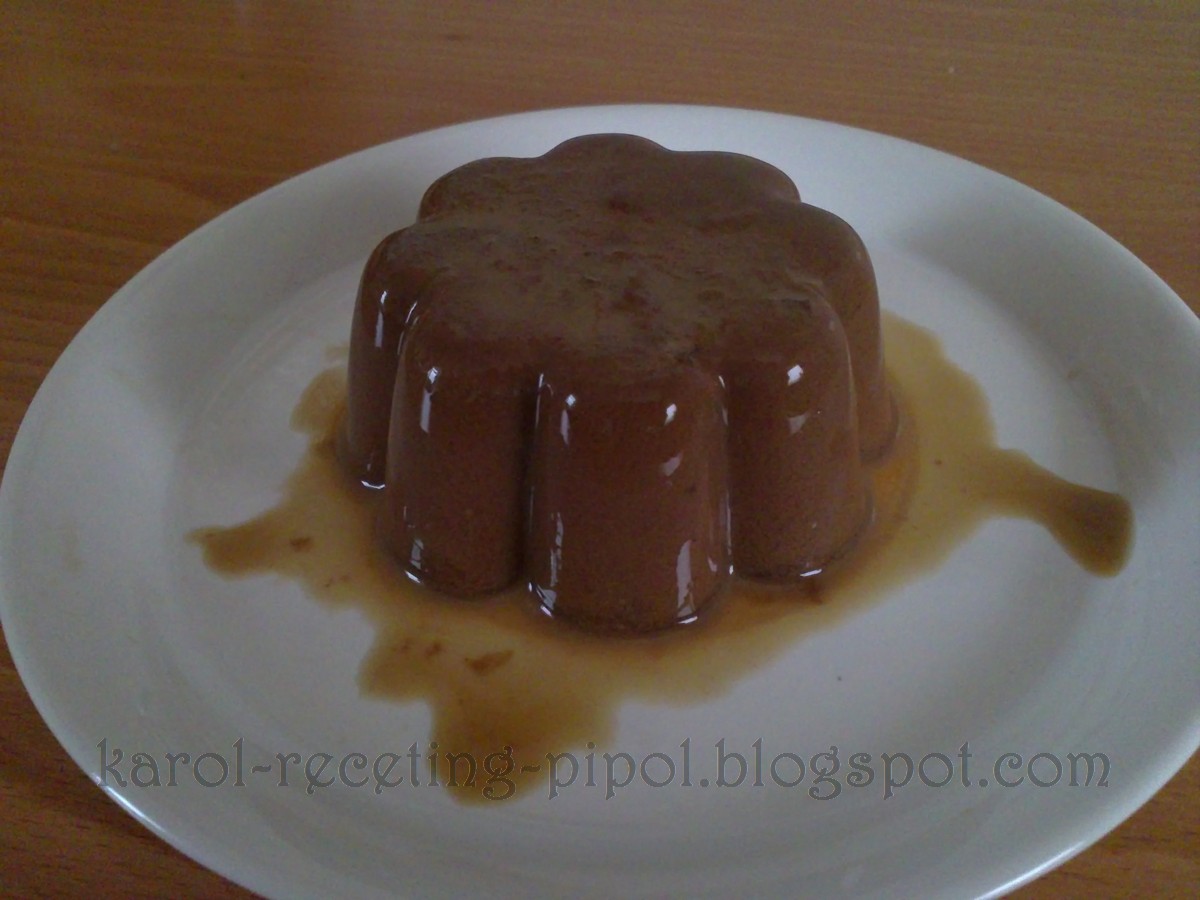 Karol: Receting Pipol: FLAN DE VAINILLA Y FRESA / FLAN DE CHOCOLATE Y ...