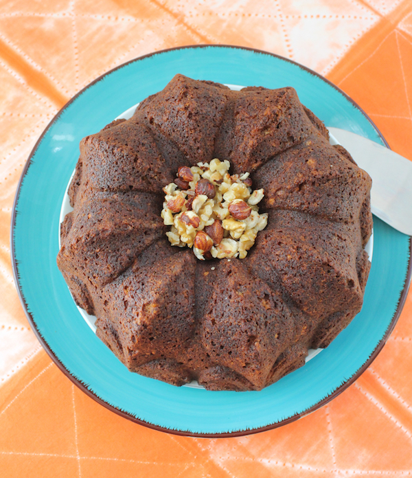 Food Lust People Love: Gateau de Noix – French Nut Cake #BundtBakers