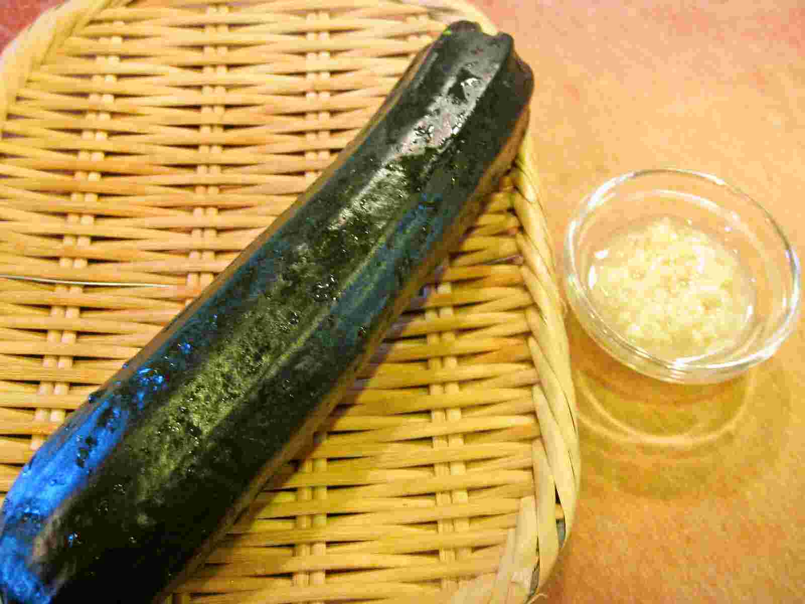 Recipes for Tom: Zukkiini no shiokoji-zuke / zucchini marinated in ...