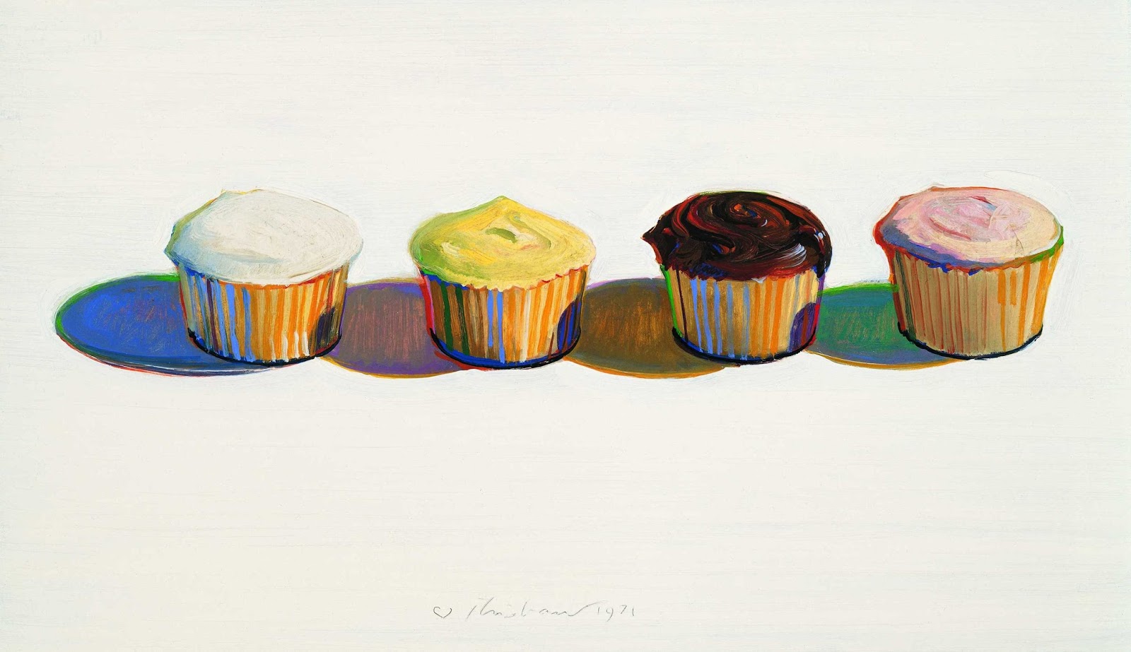 Art at Hosmer: Wayne Thiebaud Inspired Dessert Paintings