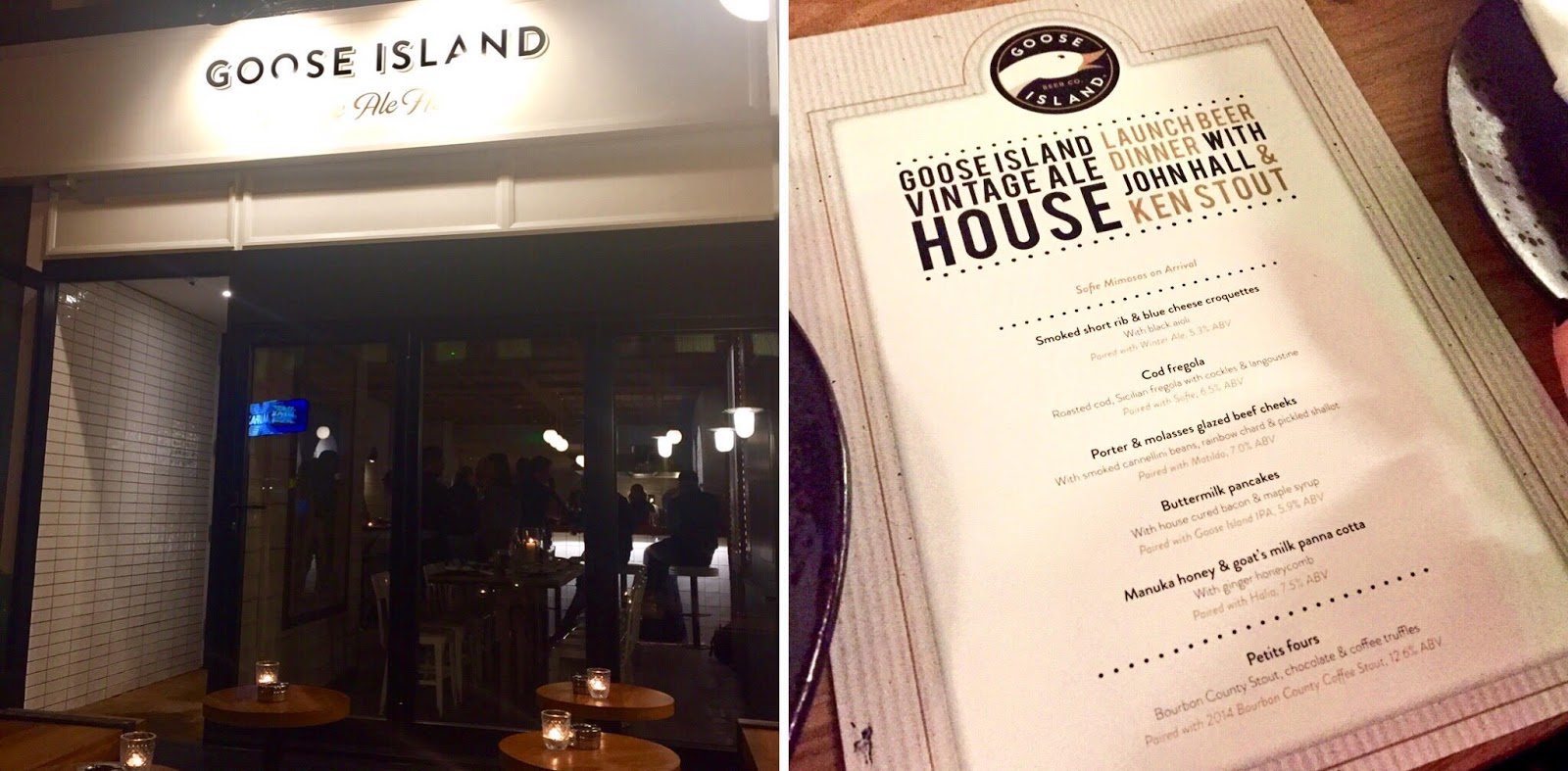 Lady Pub Diaries Reports: Goose Island Ale House, Balham Launch and ...