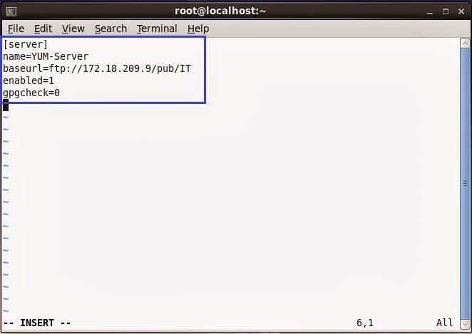 My Solutions: YUM Server Configuration in RHEL 6