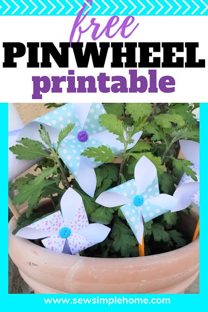 How to Make Paper Pinwheels | Sew Simple Home