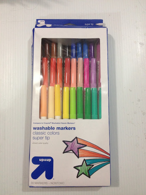 Target Art Supply Review: Up and Up Washable Markers