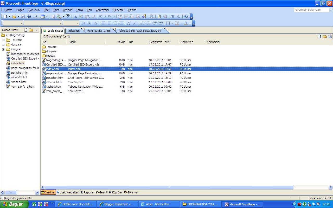 Microsoft Office Frontpage 2003 Create A Frames Page