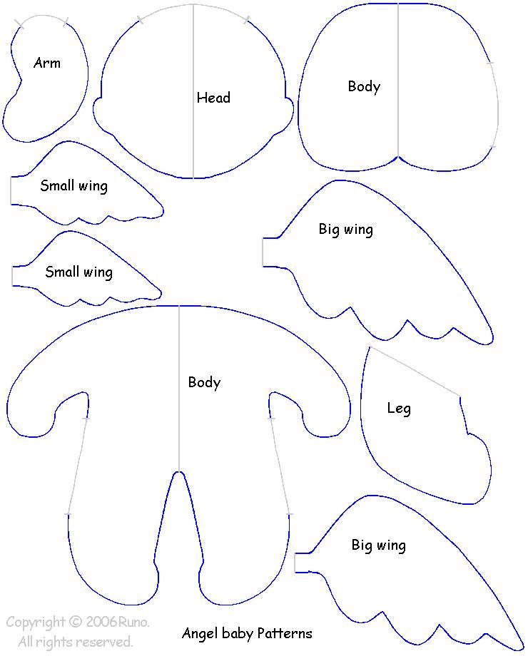 Fieltro patrones para imprimir - Imagui