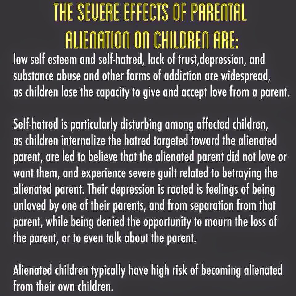 Children's Rights: Parental Alienation is Recognized as a Form of Child ...