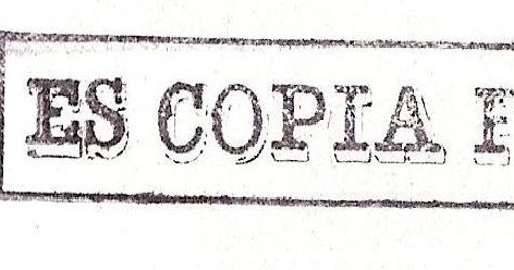 gloria Vuelo Tomar conciencia sello es copia fiel del original su ...