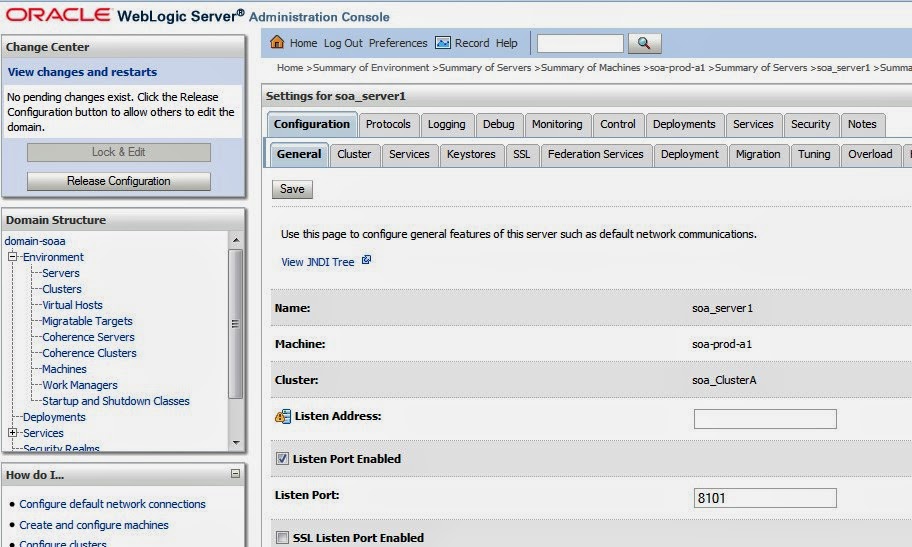 Oracle Fusion BPM & SOA: Resolving localhost on clustered environment