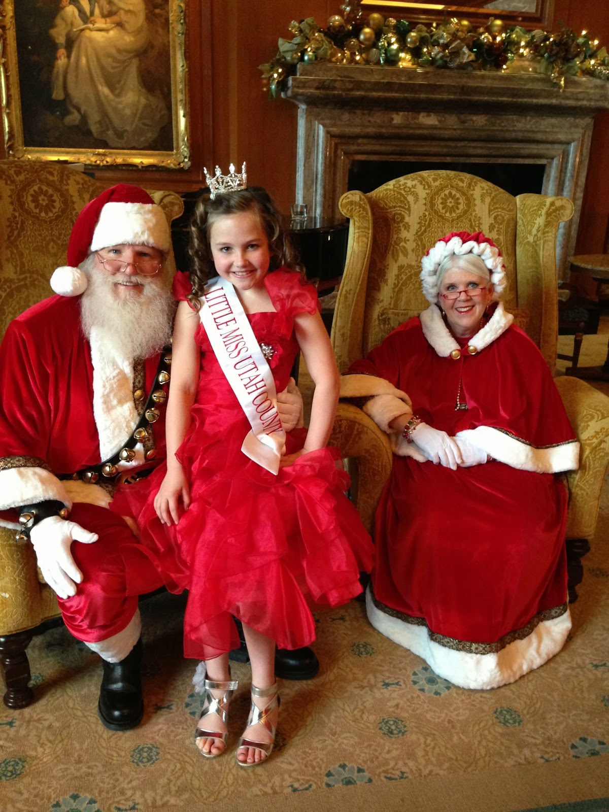 Afternoon Tea With Santa at the Grand America Hotel - Purple Chocolat Home