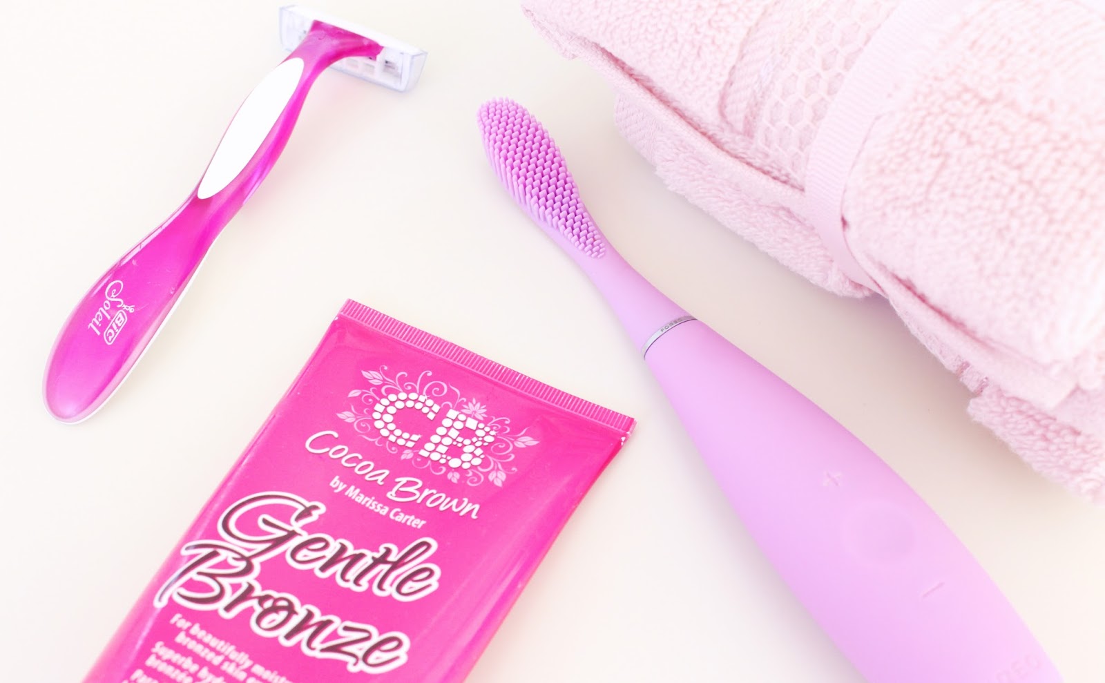 Beauty | Pink Bathroom Essentials