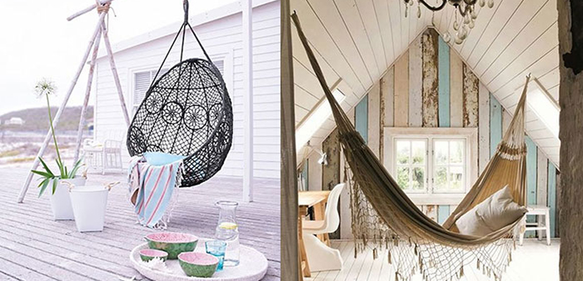 Marzua: Decorar con hamacas el hogar