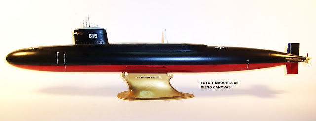 Maquetasdiego: ⚓️👉 USS ANDREW JACKSON SSBN 619 | SUBMARINO NUCLEAR ...