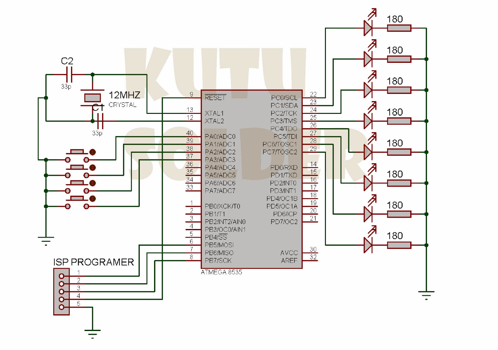 Sistem Minimum Atmega16