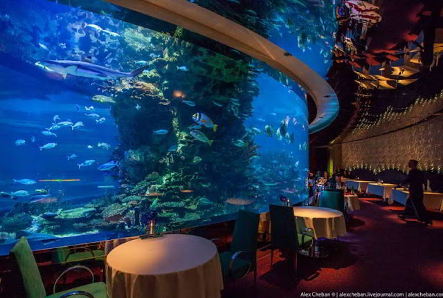 Al Mahara: Δείτε το υποβρύχιο εστιατόριο του Burj Al Arab! – διαφορετικό