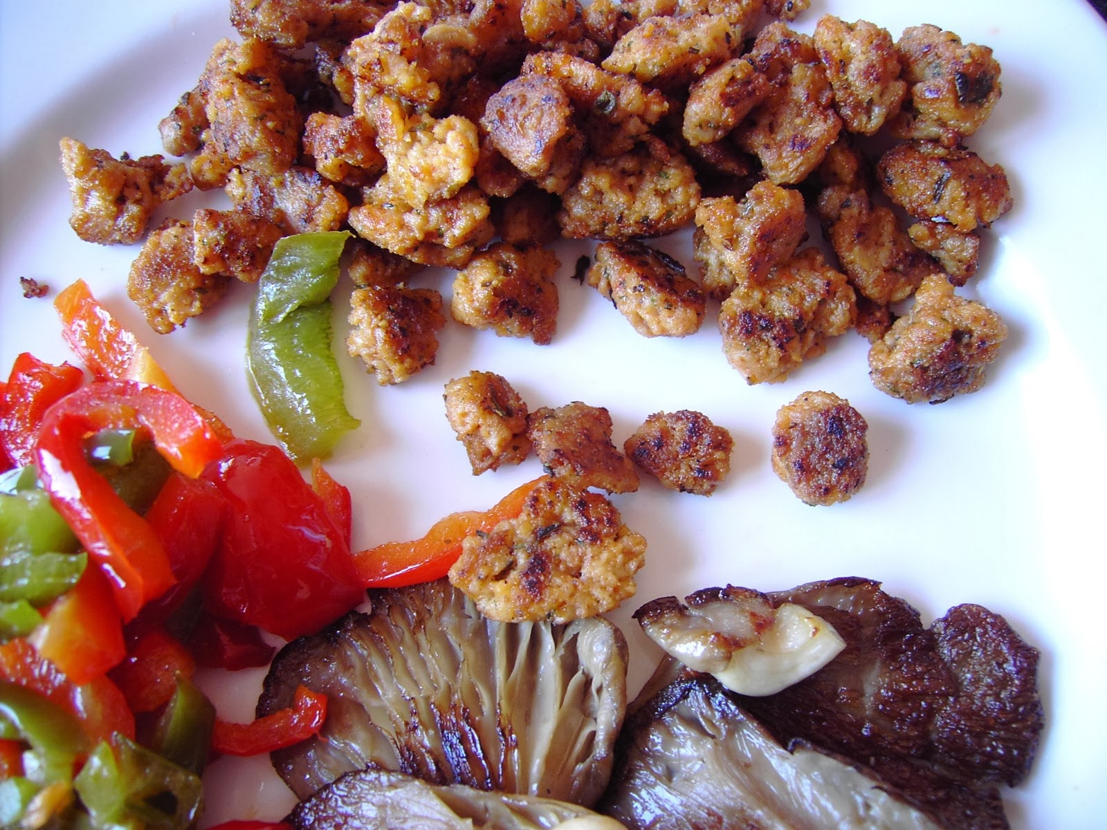 Comida para una: "fritos" de soja texturizada