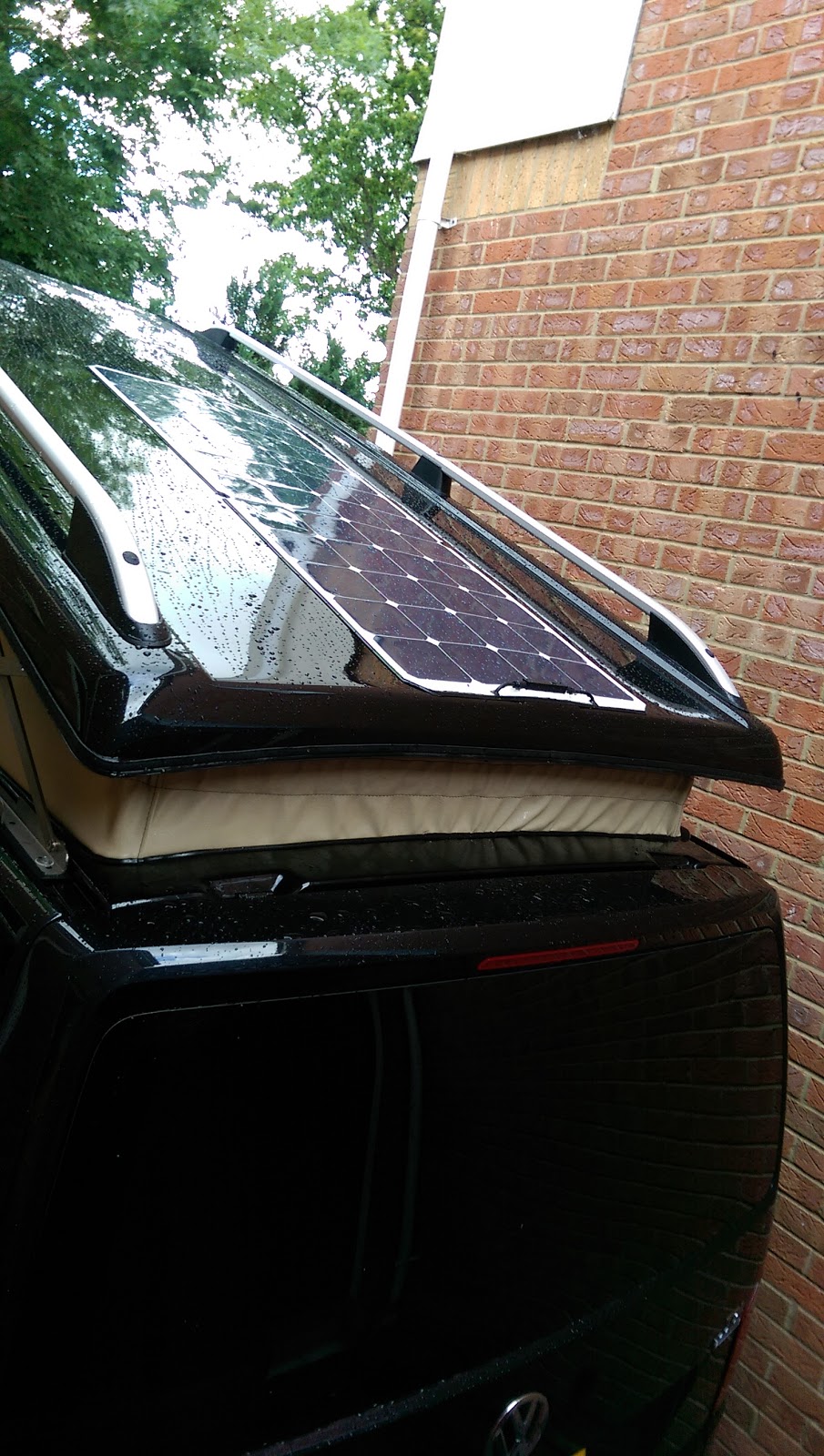 myT6selfbuildVW: Pop Top, Solar Panel and LEDs