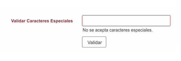 Validar Caracteres Especiales con jQuery Validate + Bootstrap | StarkCode