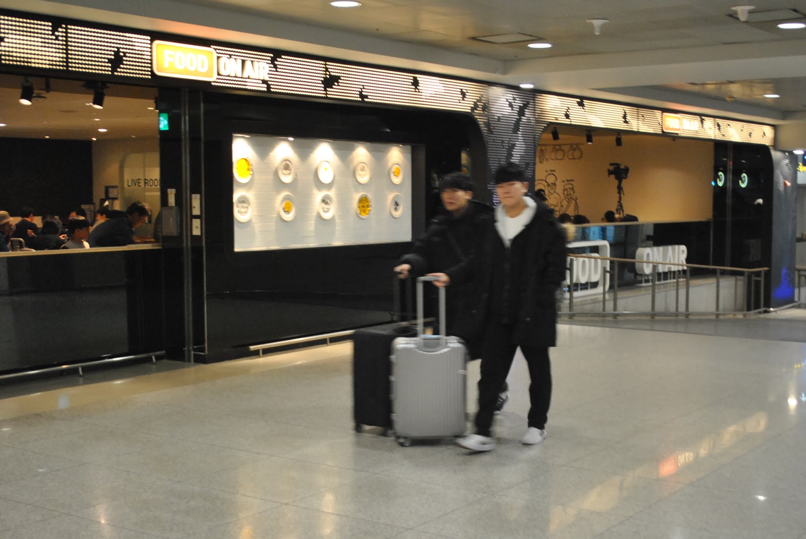 Trip to Seoul - Incheon Airport food court