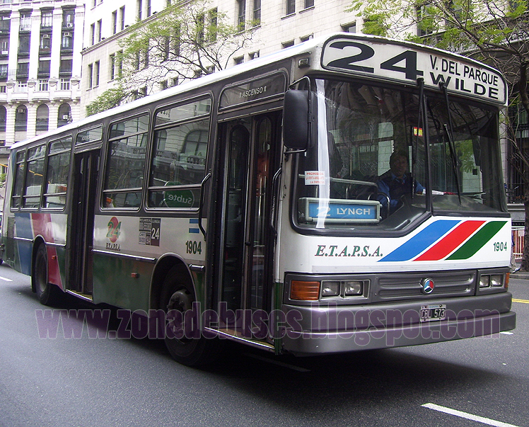Colectibus - Zona de Buses: LINEA 24