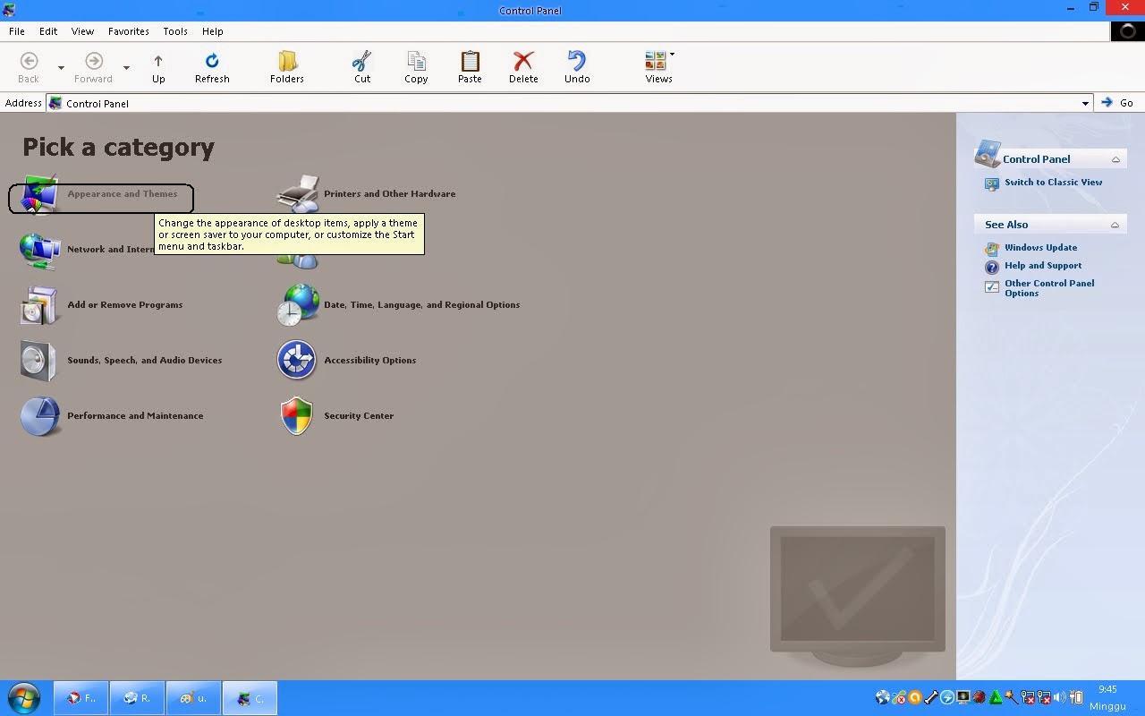 Afandi Blog: Cara Mengubah Jenis Pointer Pada Windows XP, Windows Vista ...