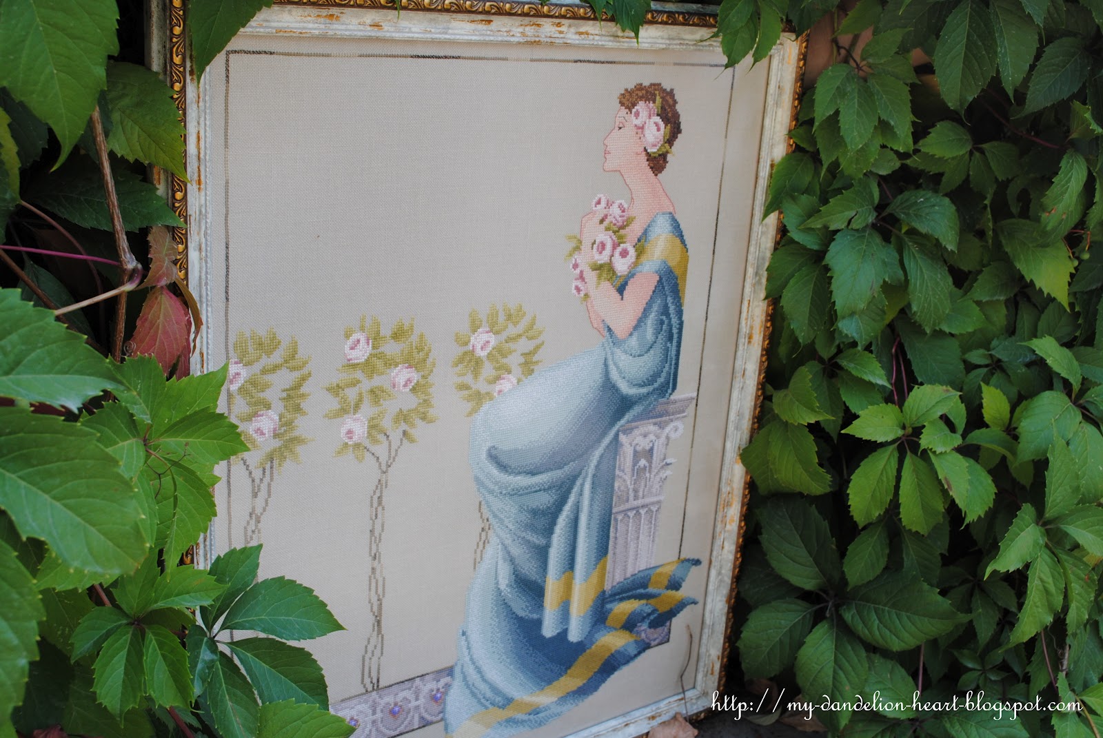 Мой рукодельный мир: "Дамасские Розы" (Мирабилия) /"Damask Roses ...