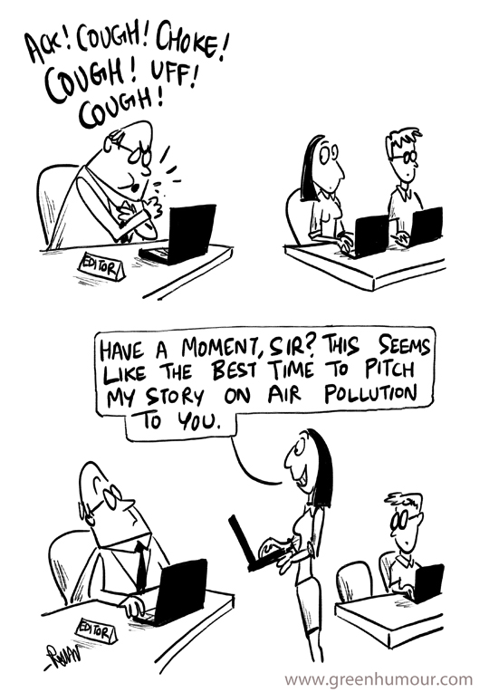 Green Humour: Cartoons for a Toolkit on Air Pollution