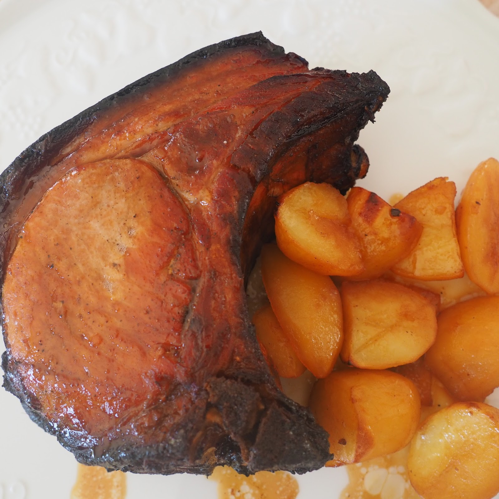 CARRE DE PORC AU MIEL ET EPICES | Poêlée de saveurs