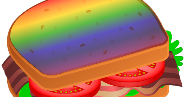 Slap The Penguin: Celebrate LGBT Pride Month with a sandwich