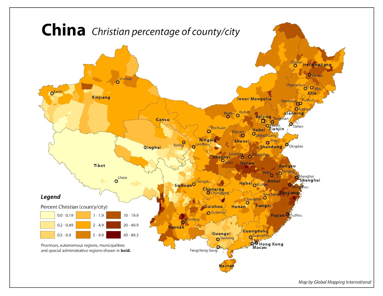China's Christians: Surveys on religion in China conducted in the years ...
