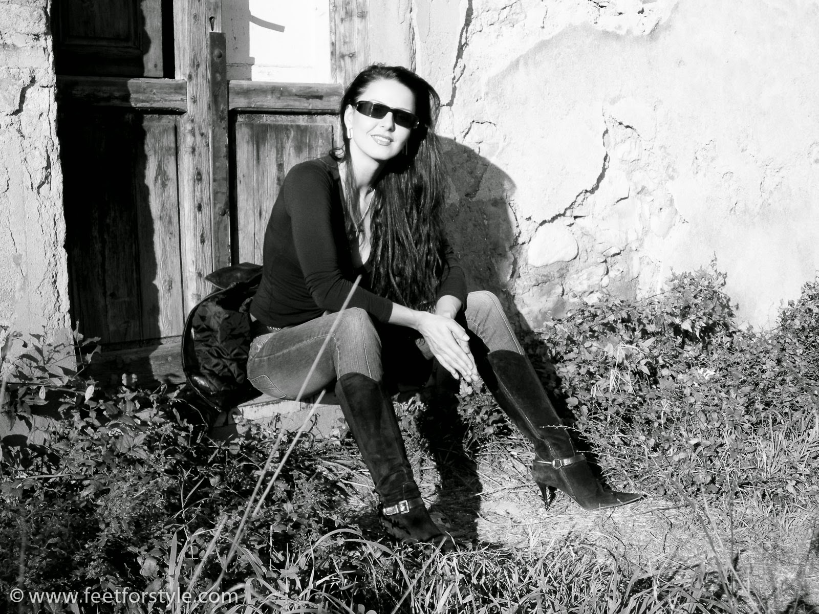 Feetforstyle: Eva, top-model's foot-fetish series