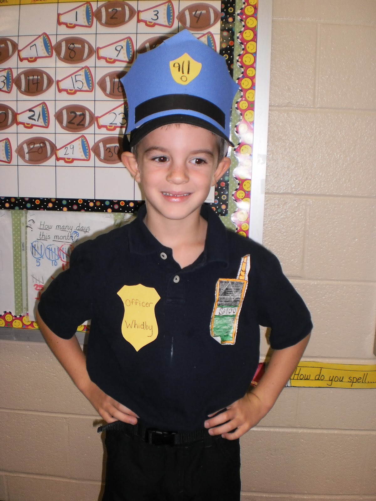 Reasons to Smile in Kindergarten: Community Helper Parade