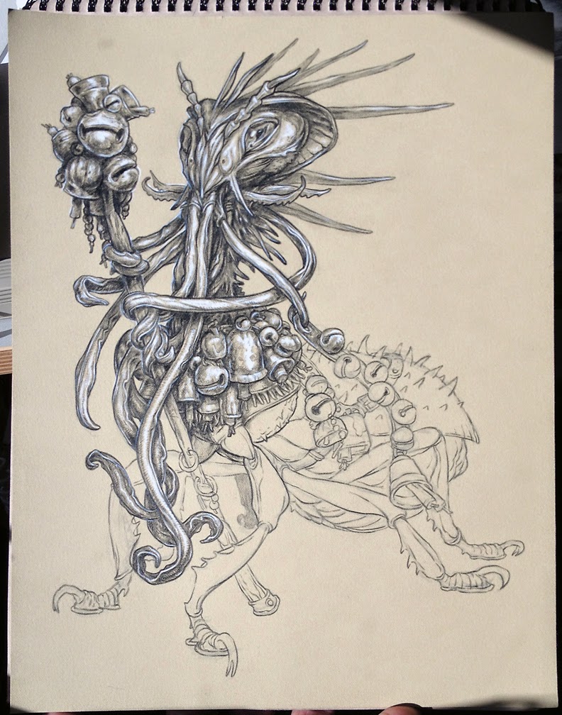 The DOODLES, DESIGNS, and aRT of CHRISTOPHER BURDETT: Belled Kreep ...