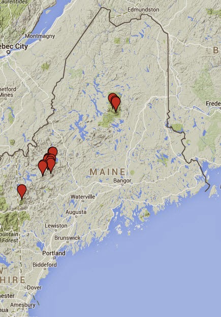 Fumbling Around In The Woods: Maine 4000 Foot Peaks